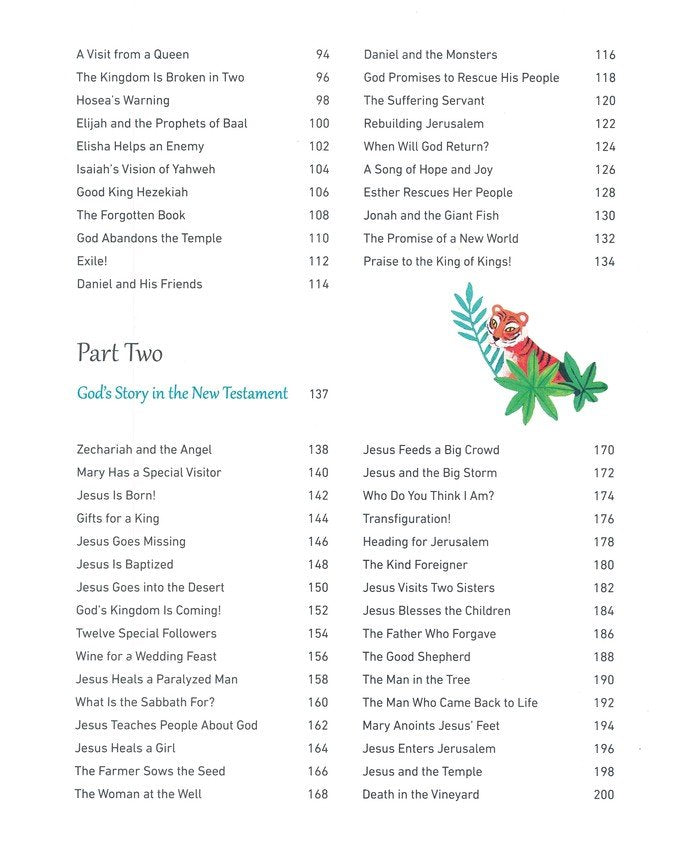 God's Big Picture Bible Storybook: 140 Connecting Bible Stories of God ...