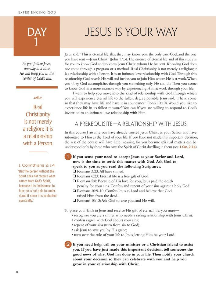 Experiencing God - Bible Study Book with Video Access – The Solid Rock